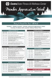 Member Appreciation Week Monday, November 30 – Saturday, December 5 ...