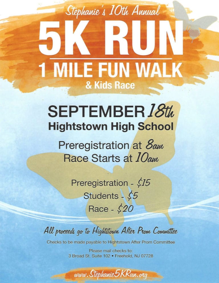 Stephanie's 10th Annual 5K Run, 1 Mile Fun Walk & Kids Race Sunday, September 18 - CentraState ...
